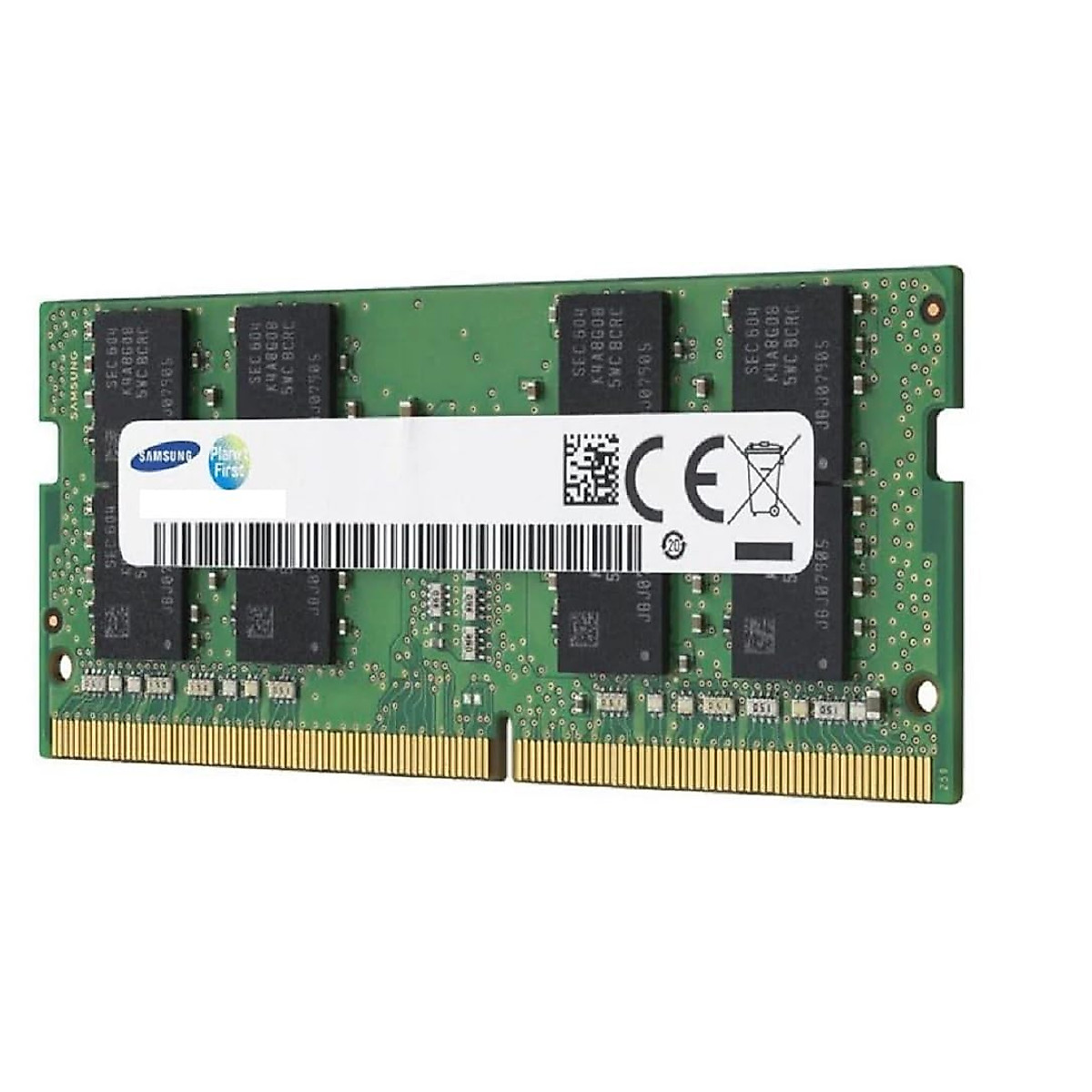 SAMSUNG M471A1K43CB1-CTD 2666MHz Memory Modules (8GB, 1 x 8GB, DDR4, 2666 MHz, 260-Pin SO-DIMM, Black, Green)