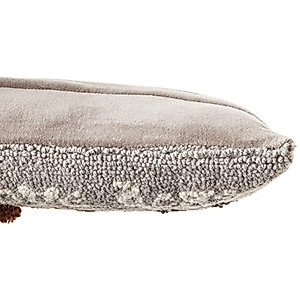 Mud Pie Must Love Dogs Hook Pillow, 1 Count (Pack of 1), Gray