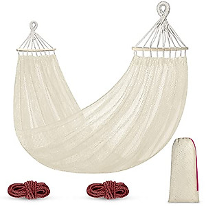 Outerman Camping Hammock,290 * 150cm(Max 550lb) Breathable Durable Portable Hammocks with Accessories, Perfect for Outdoor/Indoor Patio Backyard etc.