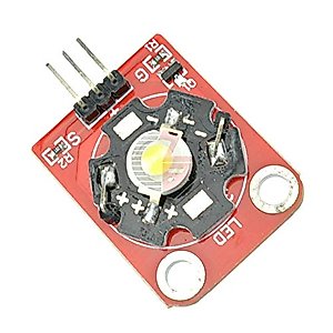 3W High Power Keyes LED Module with PCB Chassis for Arduino STM32 AVR