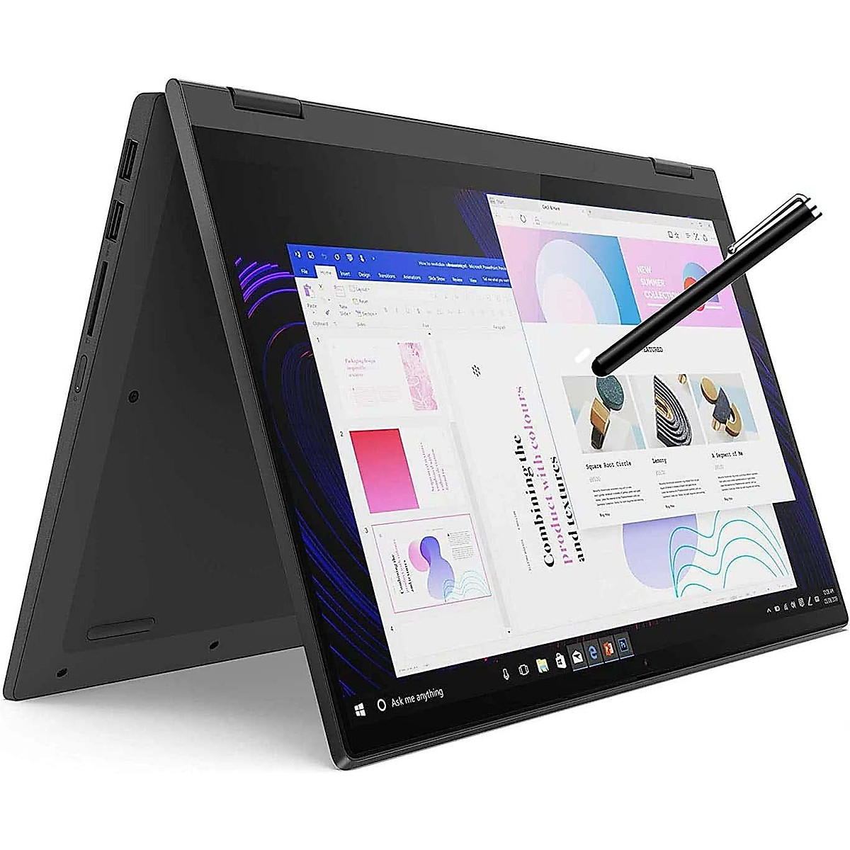 Lenovo Flex 5 2-in-1 14in FHD 2-in-1 Touchscreen Laptop Intel i5-1135G7 up to 4.2 GHz 16GB DDR4 512GB SSD WiFi + BT Backlit Keyboard HDMI W11 Pen iSlik (Flex5 - Renewed)