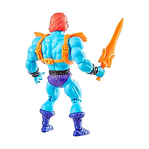 Masters of the Universe Origins Faker 5.5-in Action Figure, Battle Figure for Storytelling Play and Display, Gift for 6 to 10-Year-Olds and Adult Collectors,Multi,GYY28