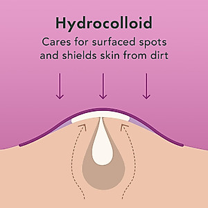 Rael Pimple Patches - Miracle Overnight Spot Cover, Thicker & Extra Adhesion, Hydrocolloid Acne Treatment for Face, Zits & Blemishes, Korean Skin Care, Vegan & Cruelty-Free, 3 Sizes (52 Count)