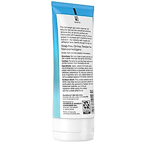 Neutrogena Hydro Boost Gentle Exfoliating Daily Facial Cleanser with Hyaluronic Acid, Clinically Proven to Increase Skin's Hydration Level, Non-Comedogenic Oil-, Soap- & Paraben-Free, 3 x 5 Oz