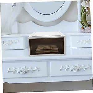 NUOBESTY Drawer Storage Box Storage Drawers Drawer Clothing Organizer Desk Drawer Organizer Bin Drawers Organizer Storage Clothes Drawer Organizer Storage Containers with Drawers Plastic