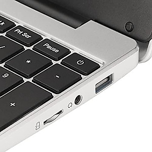 15.6inch Laptop, 1366x768 Full HD Large Screen for Intel J3355CPU CPU Portable Laptop with Numeric Keypad, 8GB RAM 512G ROM, with Camera, Built in Stereo Speakers, Microphone