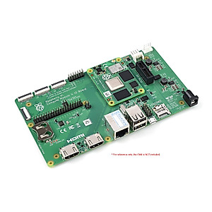 Waveshare Compute Module 4 IO Board Pack with RPi Zero V1.3 Camera Cable 15 CM (No WiFi) Compatible with Raspberry Pi Compute Module 4