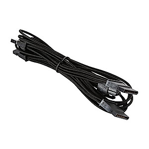 Corsair CP-8920186 Premium Individually Sleeved SATA Cable, Black PSUs 29.5 inches