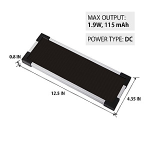Koolatron 402333 12V 1.8W Solar Trickle Charger