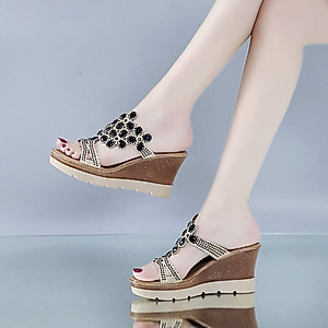 ZHOUXINGB Womens Sandals Size 10, Wide Width Sandals for Women Size 5 Sandals Sunflower Sneakers Brown Shoes Lightweight Booties Pink Formal Shoes for Women