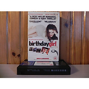 BIRTHDAY GIRL - Nicole Kidman - Big Box - Teenage Comedy - Ex-Rental - VHS