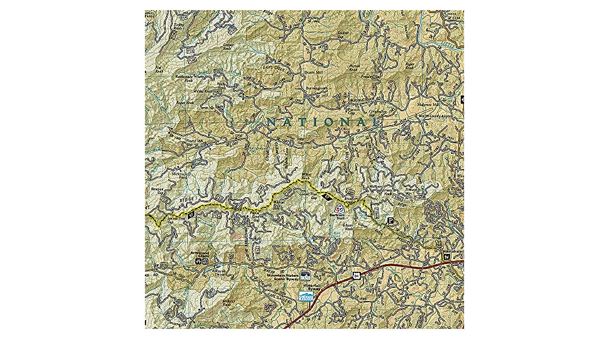 Explore Nantahala Gorges Map - National Geographic
