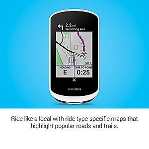 Garmin Edge® Explore 2, Easy-To-Use GPS Cycling Navigator, eBike Compatibility, Maps and Navigation, with Safety Features