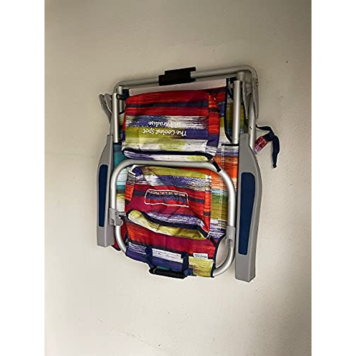 Tetra-Teknica GMH-01 4-in Steel Wall Mount Ladder and Wheelbarrow Hanger, Matte Black