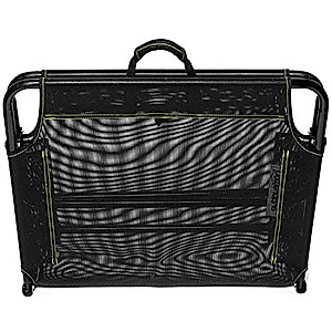 Homevative Folding Elevated Pet Bed, No Assembly, Indoor/Outdoor, Low Profile, Non-Slip Feet, Travel Bag Included. 42" x 24" x 5-1/2"