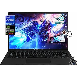 ASUS ROG Flow Z13-13.4" Touchscreen Gaming Tablet | 12th Intel Core i9-12900H | NVIDIA GEFORCE RTX 3050 Ti MUX | 16GB Memory | 1TB PCIe Gen4 SSD | MUX Switch | w/hdmi Cable