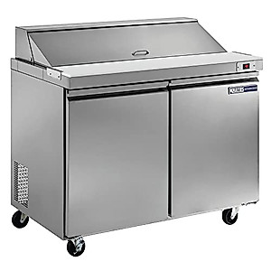 Kratos Refrigeration 69K-770 48"W Commercial, Sandwich/Salad Prep Table, 12 Pan Capacity, NSF7
