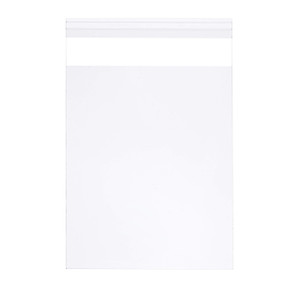 Darice 1115-23 50/Pack Plastic Self Sealing Bags, 4-3/4 by 5-3/4-Inch, Clear