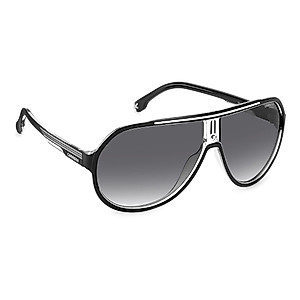Carrera Modern Standard Sunglasses, 80s/9o Black White, 64