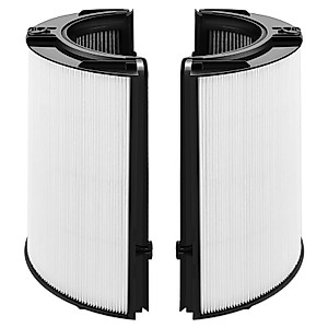 360°Combi 2 in 1 HEPA and Carbon Replacement Filter Compatible with Dyson TP06 HP06 PH02 PH01 PH03 PH04 HP09 TP09 HP07 TP07 TP10 HP10, H13 Grade True HEPA Replacement Filter, 1 Pack