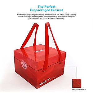 LEVOIT Aria Himalayan Salt Lamp, Pink Rock Large Crystal Natural Himilian Gift Night Light (ETL Certified) Touch Dimmer, 8.5lbs