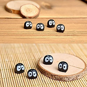 Glow in Dark Tree Elves,Mini Resin Briquette Elves,Gardening Potted Decorative Doll,Figurine Ornaments,Miniature Landscape Fairy Garden Gnome Decoration,Patio,Balcony,Outdoor,Lawn Decorations 50PCS