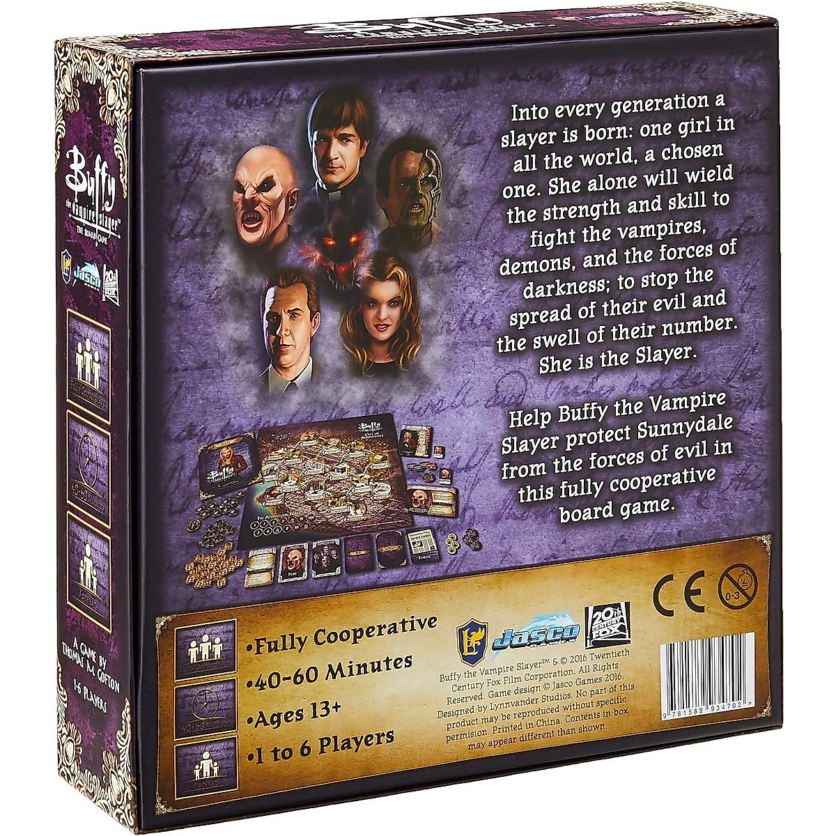Jasco Buffy The Vampire Slayer Board Game