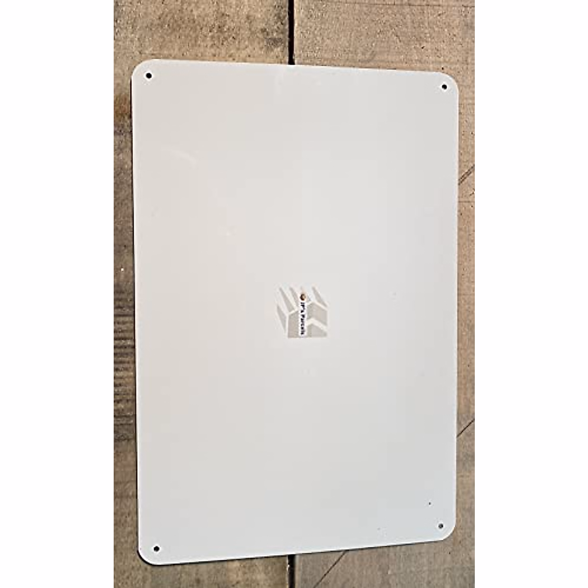 Tin Signs Parking Warning Notice | Tin Sign for Parking Space at Cabin, Lodge, Air B&B Decor | Parking Area Only Lightweight Aluminum Metal Sign 12 x 8 in. Welcome Guest Parking