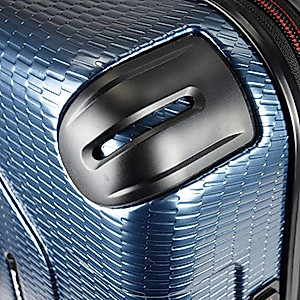 Traveler's Choice Maxporter II 30" Hardside Spinner Trunk Luggage, Expandable, Navy