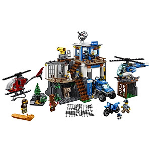 LEGO City Mountain Police Headquarters 60174 Building Kit (663 Pieces)