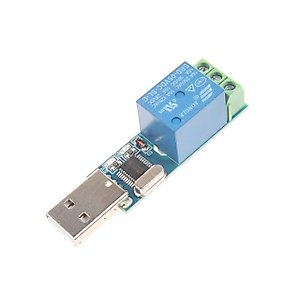 NOYITO 1-Channel USB Relay Module USB Intelligent Control Switch USB Switch (1-Channel USB)