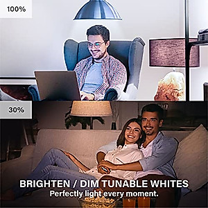 Sengled Smart Light Bulbs, Color Changing Alexa Light Bulb Bluetooth Mesh, Smart Bulbs That Work with Alexa Only, Dimmable LED Bulb A19 E26 Multicolor, High CRI, High Brightness, 9W 800LM, 4Pack