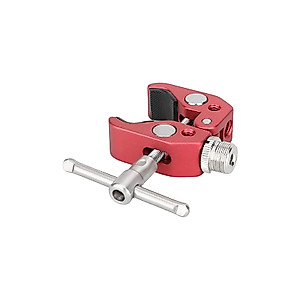 SZRIG Clamp Crab Pliers Clip with 5/8"-20 Thread Adapter for Microphone Mount