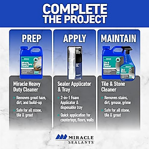 Miracle Sealants GRTSLRAEROCS Aerosol 511 Spray On Grout Sealer, 15 Ounce (Pack of 1), Clear