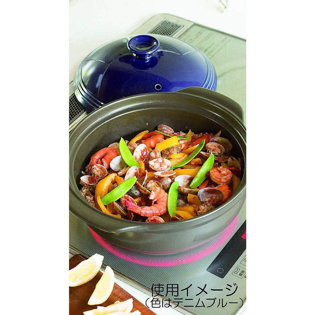 Thermatec IH Compatible Earthenware Pot, No. 9, Beige 20-4