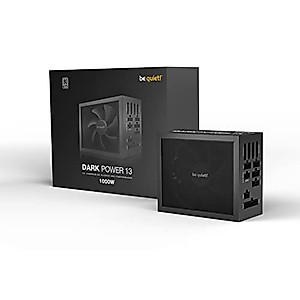 be quiet! Dark Power 13 1000W Quiet Performance Power Supply | 80 Plus Titanium Efficiency | ATX 3.0 | PCIe 5 | Modular | BN661