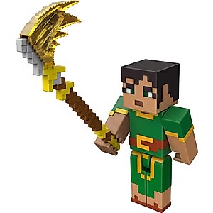 Mattel Minecraft Dungeons 3.25-in Collectible Battle Figure and Accessories, Based on Video Game, Imaginative Story Play Gift for Boys and Girls Age 6 and Older