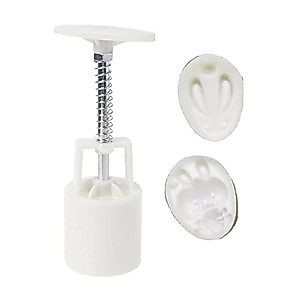 BYNNIX Mooncake Mold, Cute Rabbit Shaped Mooncake Molds Mooncake Moulds DIY Gadgets for Mid-Autumn Festival