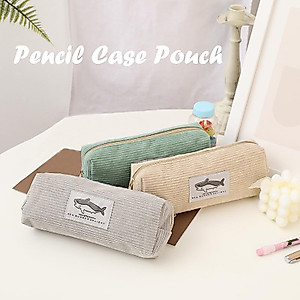 HABUAETY Small Pencil Pouch Shark Office Stationery Bag Mini Makeup Cosmetic Bags