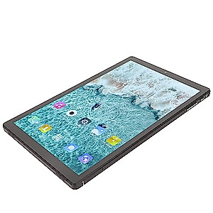 HEEPDD Tablet PC, 100-240V 4GB RAM 64GB ROM 10.1 Inch Tablet Dual Cards Dual Standby for Study for Android 12 (US Plug)