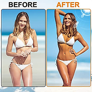 Tanning Lotion w/Free-Ebook,Tanning Oil Gel for Tanning Beds Outdoor Sun Outside Body Facial Tanners Best Unique Birthday Gifts Ideas for Women Her Sister Mens Him (200ml)