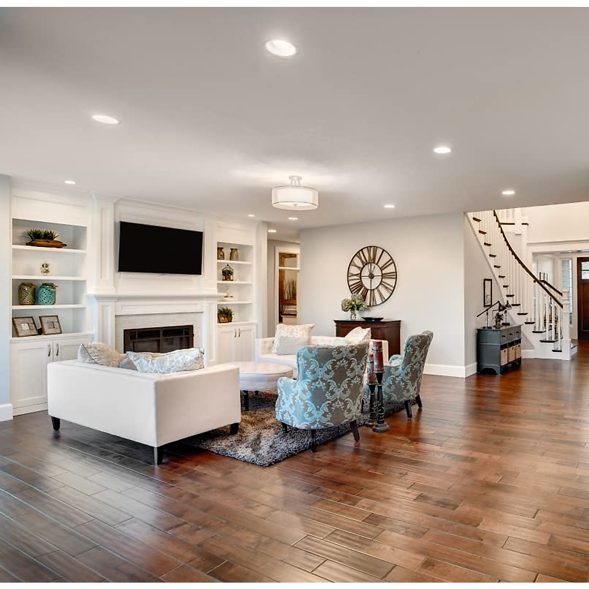 TSEXES Gx24q LED Light Bulb,4-Pin Light Bulb,13W PL-C Recessed Lamp Replacement 26W Fluorescent Light Bulb,4100K,4-Pack