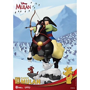 Disney Classic: Mulan DS-055 D-Stage Statue, Multicolor, 6 inches