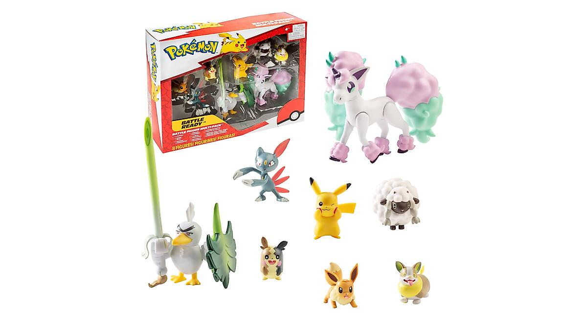 Pokémon Battle Ready! 8-Pack Toy - Perfect Gift for Kids