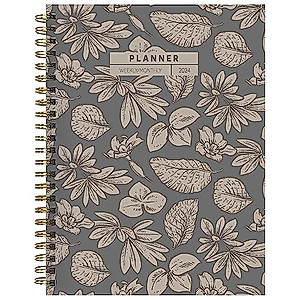 TF PUBLISHING 2024 Vintage Botanical Medium Weekly Monthly Planner | Monthly Life Planner for Women with 2 Page Spreads | 12 Month Calendar and Planning Prompts | Planner for School or Work | 6.5"x8"
