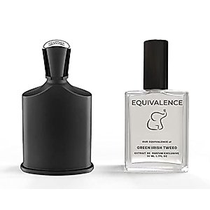 Equivalence of Green Irish Tweed Extrait de Parfum (1.7 fl oz) - Long Lasting 12-14 Hours Perfume Oil Concentrated Spray for Men, Women, All Skin Types - 99% Same Fragrance