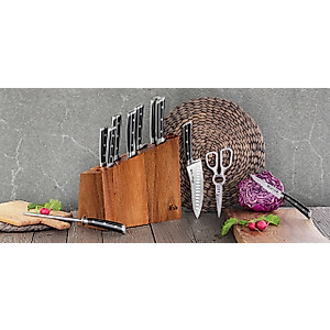 Cangshan S Series 60140 12-Piece German Steel Forged Knife Block Set