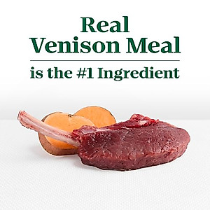 NUTRO Limited Ingredient Diet Adult Dry Dog Food Venison Meal & Sweet Potato Dog Kibble, 22 lb. Bag