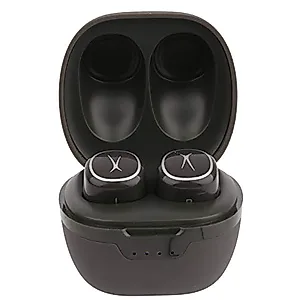 Altec Lansing NanoPods - Truly Wireless Earbuds with Charging Case, TWS Waterproof Bluetooth Earbuds with Touch Controls for Travel, Sports, Running, Working (Charcoal Grey)