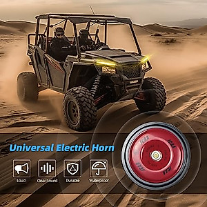Roykaw UTV ATV Street Legal Kit with Turn Signal Rocker and Hazard Switch, 110dB Horn, Compatible with Polaris, Pioneer, Talon, Can-Am, Kawasaki, Arctic Cat, Upgrade COB illuminant - Even and Natural